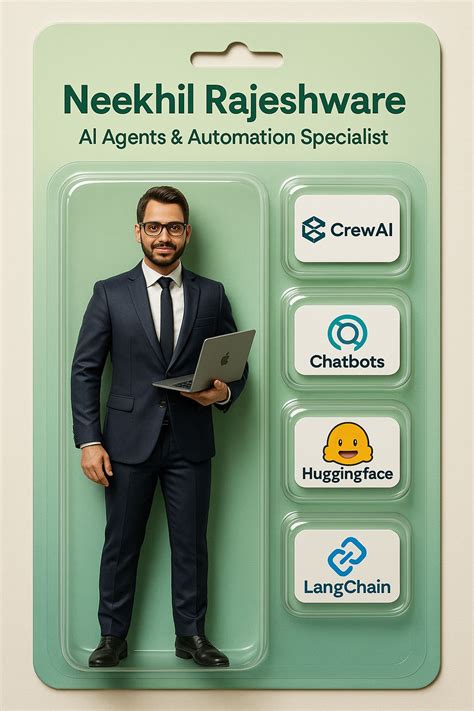 Ai Automation Aiagents Langchain Huggingface Crewai Chatbots