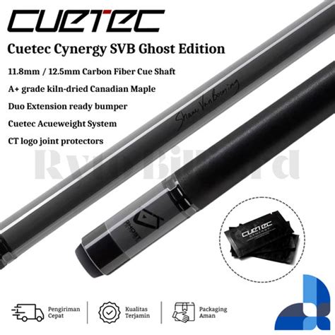 Jual Cuetec Svb Ghost Edition Cuetec Cynergy Stick Billiard Ryto Bl