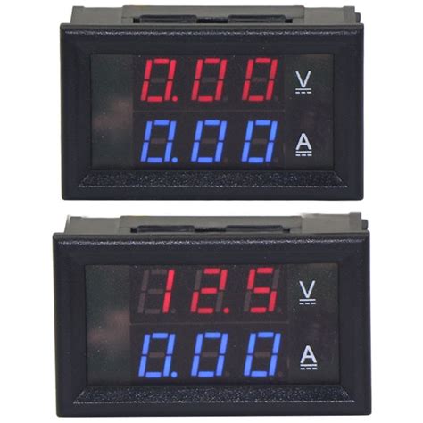 Dual Digital Display DC Voltmeter Ammeter 0 100V 0 100A Australia