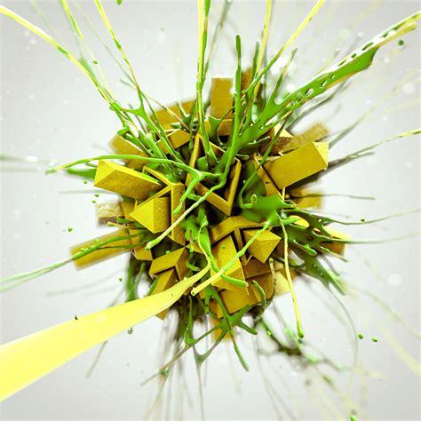 Particles Daily Render Behance