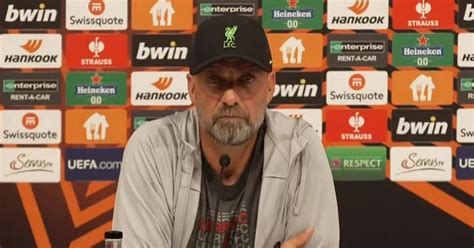 Jurgen Klopp Makes Europa League Intentions Clear As Liverpool Concern