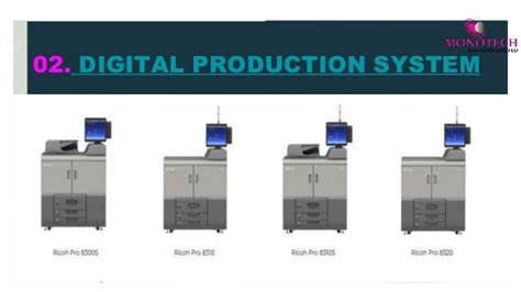 Digital Production System Digital Printing Press Monotech PPT