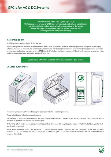 Ground Fault Circuit Interrupters Gfcis For Ac And Dc Systems Pdf