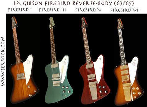 Les Gibson Firebird Reverse Body De 19631965 Jerrock