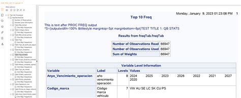 Solved Ods Word With Table Of Contents Using Procs Sas Support