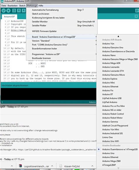 TFTP Bootloader Install On Nano Clone 3rd Party Boards Arduino Forum