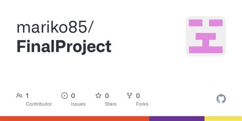 Finalproject Index Html At Main · Mariko85 Finalproject · Github