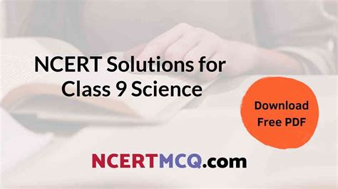 Ncert Solutions For Class 9 Science Ncert Mcq