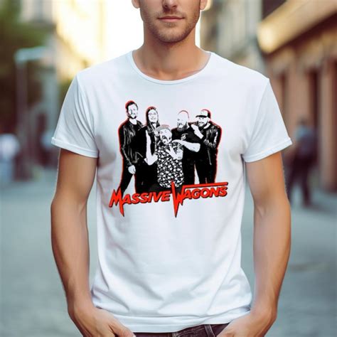 Massive Wagons Band Shirt Hersmiles