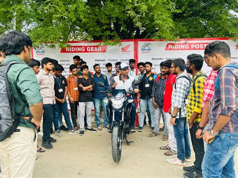 Honda Motorcycle And Scooter India Conducts Road Safety Awareness