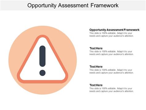 Opportunity Assessment Framework Ppt Powerpoint Presentation Icon