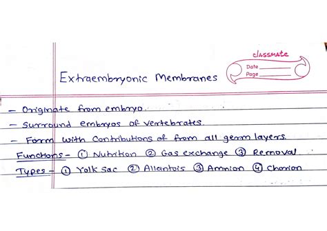 Extraembryonic Membranes Pdf