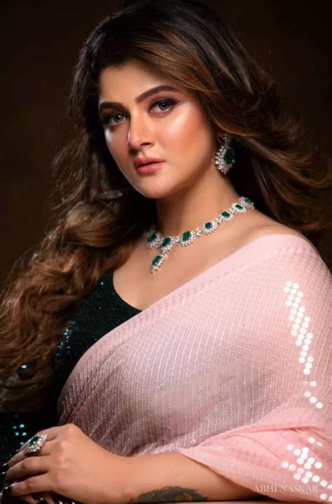 Srabonti Chatterjee In Saree