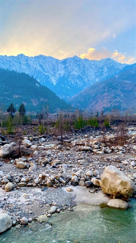 Sunset View From Cafe 1947 Manali Sunset Views Friendship