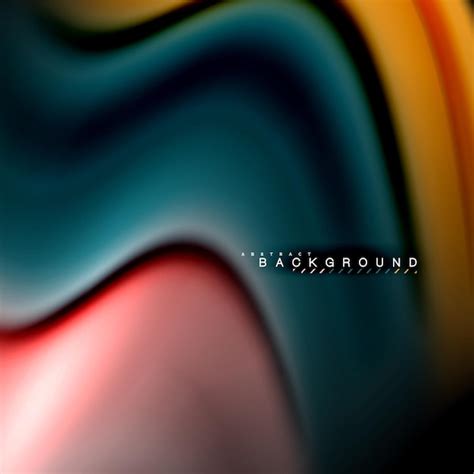 Premium Vector Fluid Mixing Colors Vector Wave Abstract Background