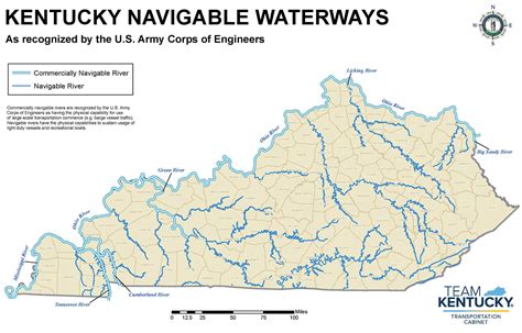 Ohio River Kentucky Map