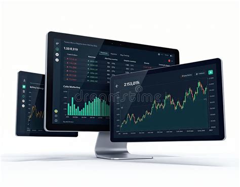 Data Analysis Charts Infographic With Pie And Bar Charts Stock