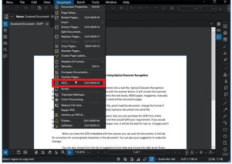 Bluebeam Ocr Basics How To Steps And Limitations Updf