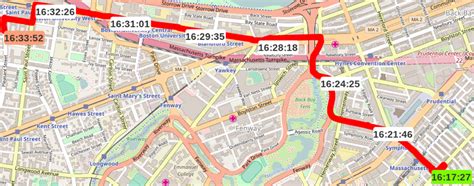 An Example Of The Similarity Between A Real Route And A Generated