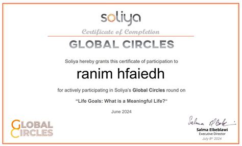 Ranim Hfaydh On Linkedin Globalcircles Meaningfullife Soliya