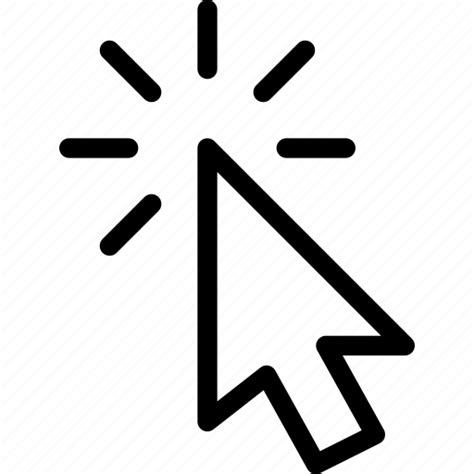 Arrow Click Cursor Pointer Touch Icon
