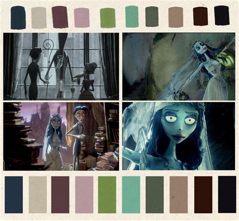 Corpse Bride 2005 Color Palette Artofit