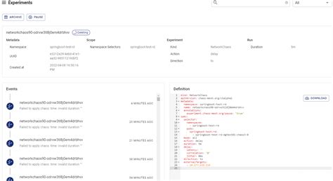 Networkchaos Delete Fail · Issue 3122 · Chaos Meshchaos Mesh · Github