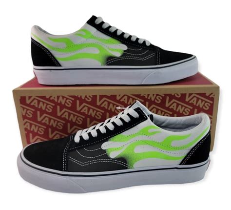 Old Skool Reflective Flame Shoe 49 Off