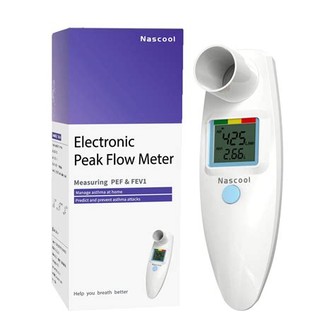 Digital Spirometer Peak Flow Meter For Asthma Copd Pef And Forced Ex Iwinkdeals