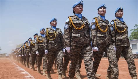 Mongolian Peacekeepers Awarded Un Medal In South Sudan United Nations