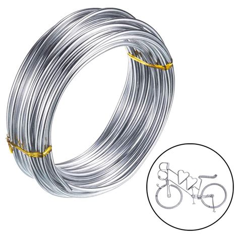 3mm Aluminium Draad 10m Craft Zilver Draad Voor Si Grandado