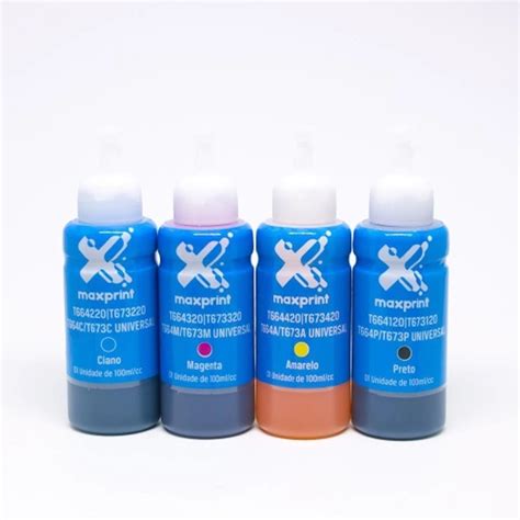 Kit Refil Tinta Compatível Epson L L L L L MercadoLivre