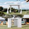 Joyside 10 Ft W X 12 Ft D Adjustable Louvered Roof Aluminum Pergola