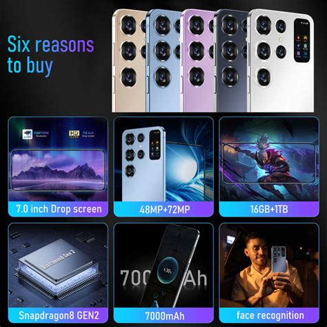 Phones S24 Ultra Smartphones For Sumsung S24 Ultra 16GB 1TB 5G Dual SIM Cellphone Mobile Phone