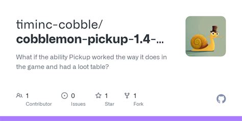 Github Timinc Cobblecobblemon Pickup 14 Fabric What If The Ability Pickup Worked The Way It