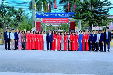 Trường Thcs Nam Hồng Nam Trực Nam Định Ninh Bình