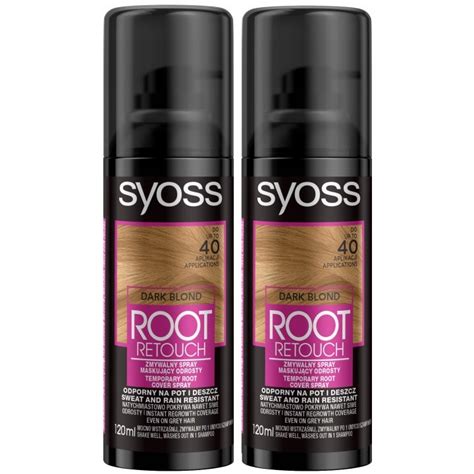 Syoss Root Retoucher Maskowanie Odrostów C. Blond - 11486262091 ...