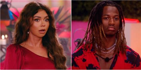 Love Island Usa Contestant Calls Sarah Hyland Mad Disrespectful