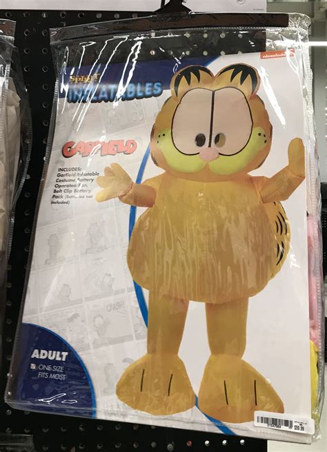 Inflatable Garfield Halloween Costume At Spirit Halloween Garfield
