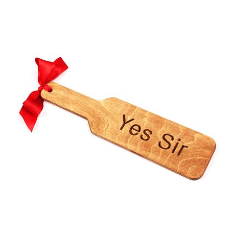 Yes Sir Spanking Paddle Bdsm T