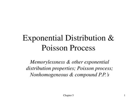 Ppt Exponential Distribution And Poisson Process Powerpoint Presentation Id 5463890