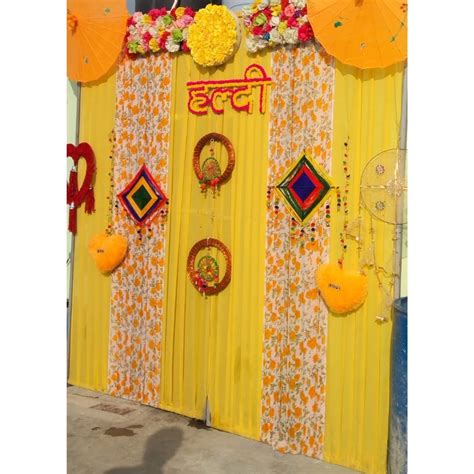 Haldi Decoration