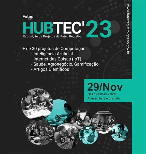 Exposição De Projetos Da Fatec Registro Hubtec23 Fatec Registro
