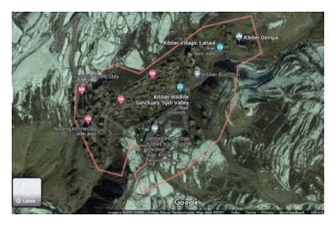 Geographical View Of The Investigated Site Download Scientific Diagram