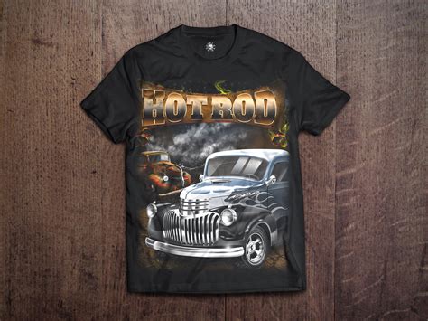 Hot Rod Illustrations Behance