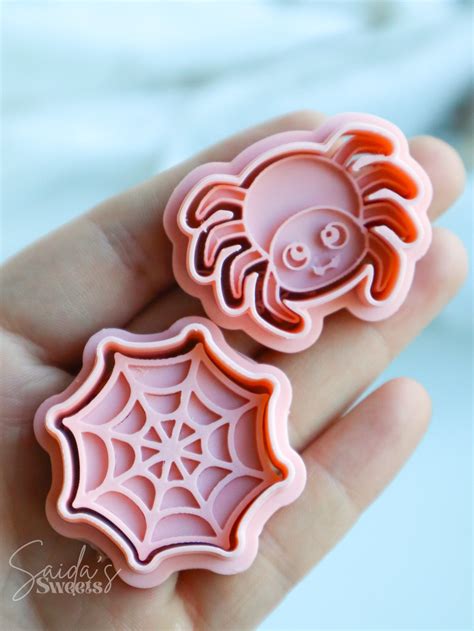 Halloween Spider Embosser And Cutter Saidas Sweets Supplies
