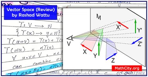 Vector Spaces And Subspaces