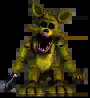 Golden Foxy Five Nights At Freddys Hoaxes Wiki Fandom