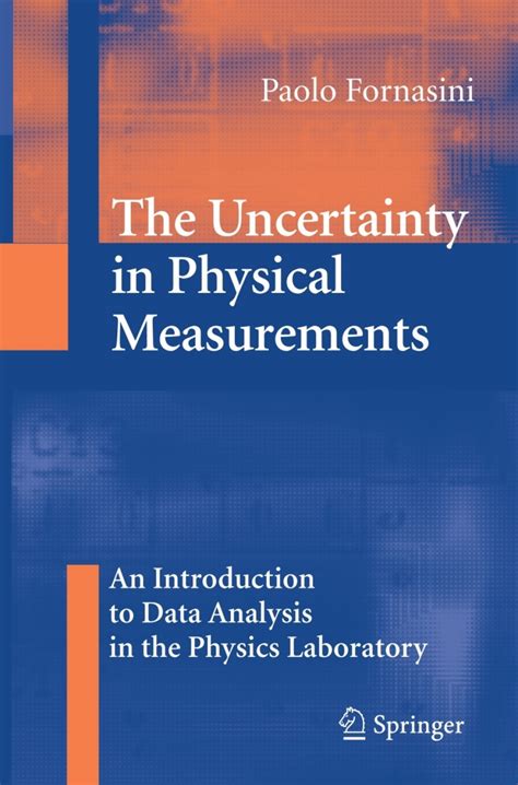 The Uncertainty In Physical Measurements An Introduction To Data