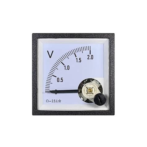 Dc Analog Voltmeter 2v 200v